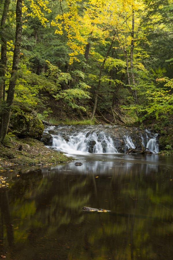 Greenstone Falls stock photo. Image of greenstone, landscape - 27100834