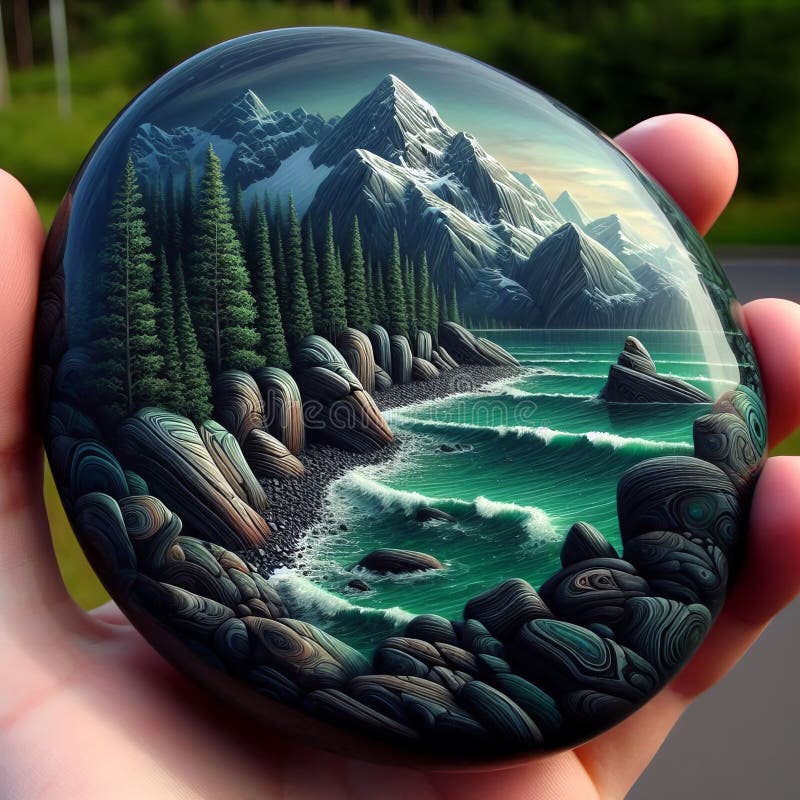 Greenstone a Metamorphic Rock that Forms from Basalt or Gabro Stock ...