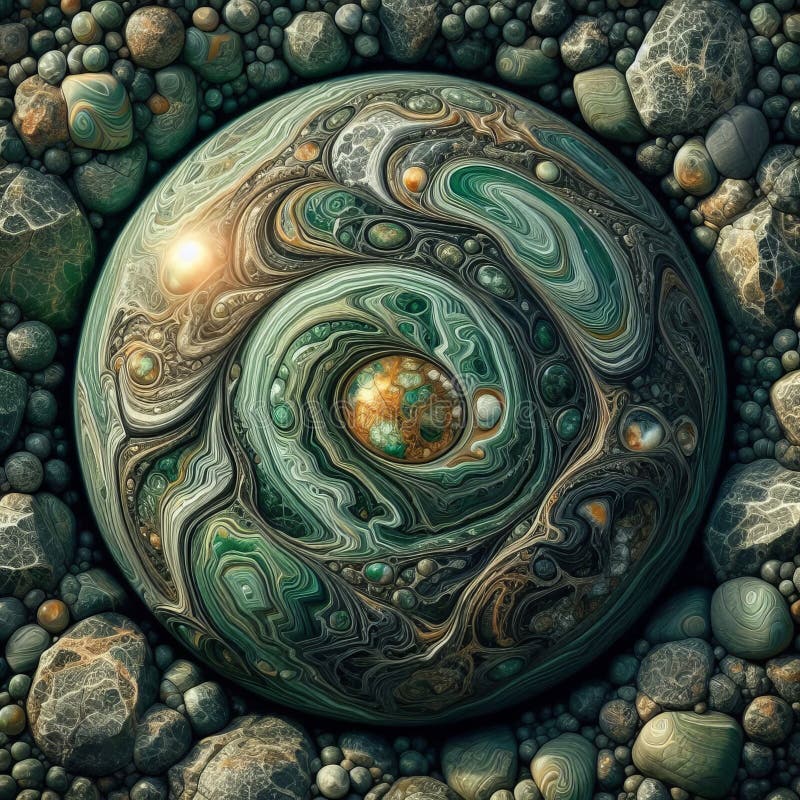 Greenstone a Metamorphic Rock that Forms from Basalt or Gabro Stock ...