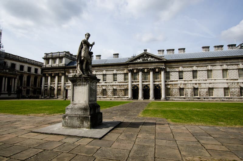 Greenwich University Campus, London Stock Image - Image of ...