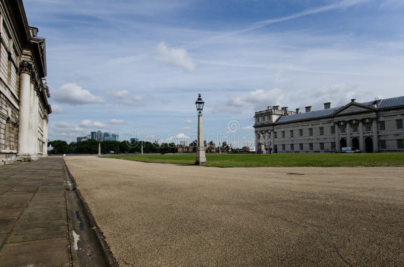 Greenwich University Campus, London Stock Photo - Image of greater ...