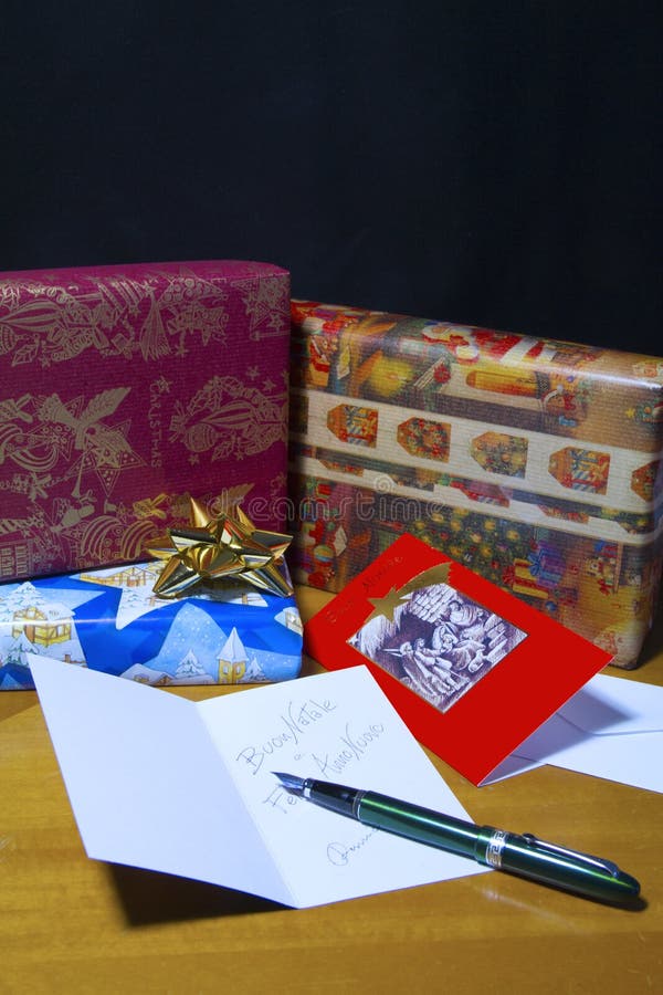 Greeting card stock photo. Image of festive, biglettino - 16108904