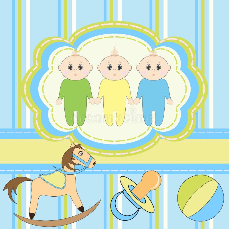 Triplets Stock Illustrations – 268 Triplets Stock Illustrations ...
