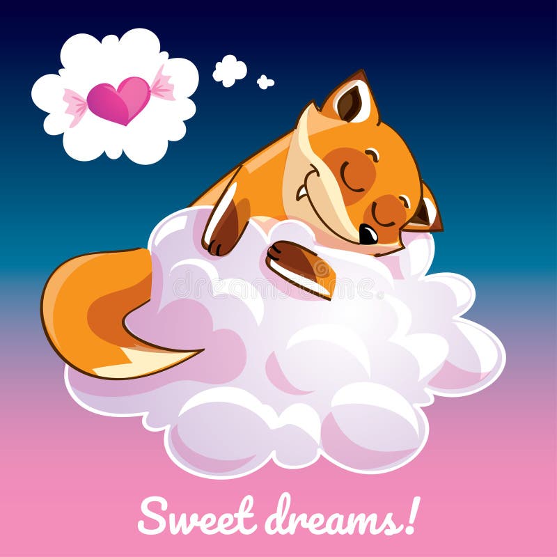 Sleeping Fox Cartoon Stock Illustrations – 1,510 Sleeping Fox Cartoon ...