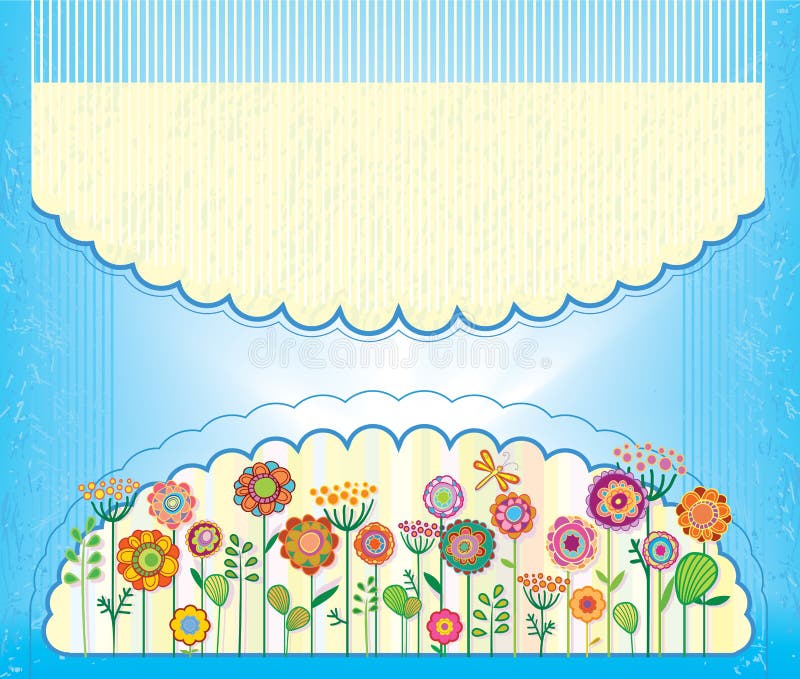 Greeting Card for Congratulation or Invitation Stock Vector ...