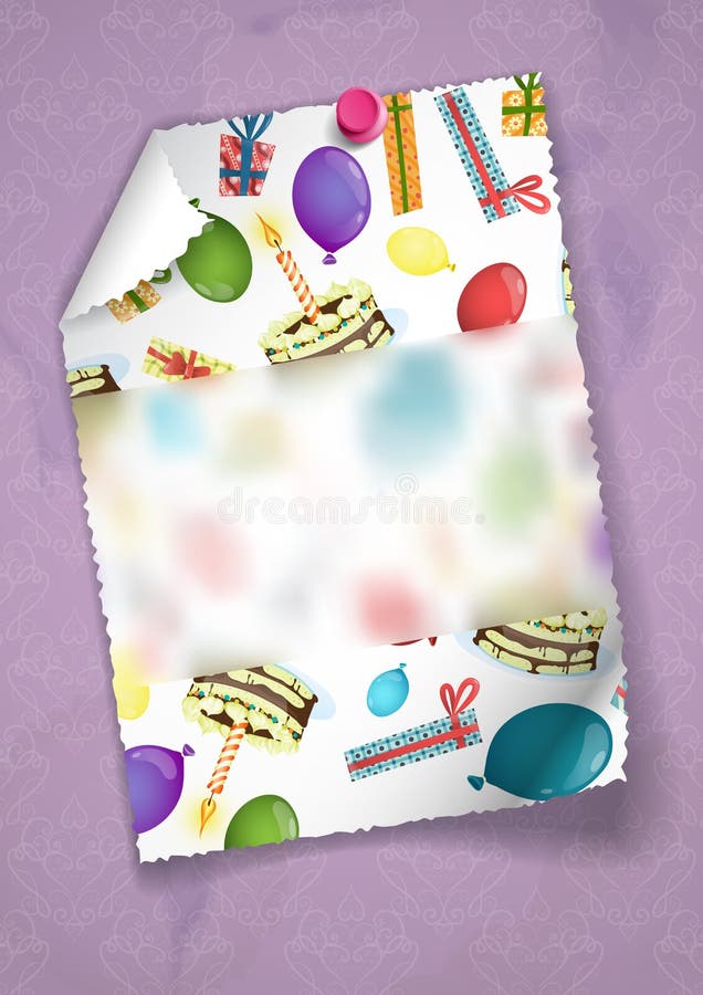 Greeting Card Design, Template Stock Vector - Illustration of event ...