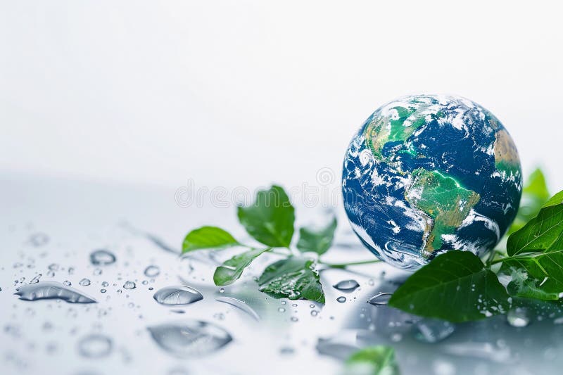 Greeting Card with Holiday Composition for World Environment Day Stock ...