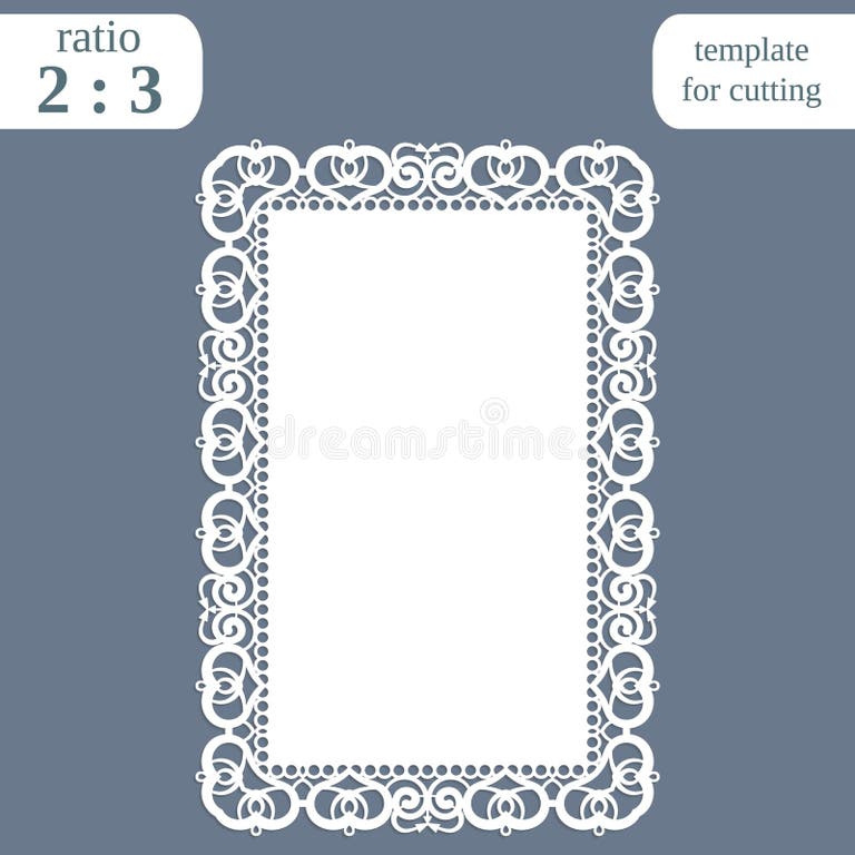 Rectangular Paper Doily Stock Illustrations – 40 Rectangular Paper ...