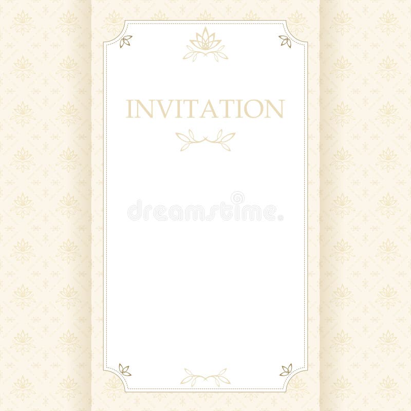 Greeting Card with Place for Your Text. Stock Vector - Illustration of ...