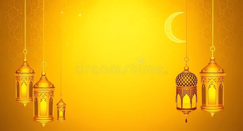 Greeting Card Ramadan and Ied Fitri Stock Photo - Image of ramadan ...