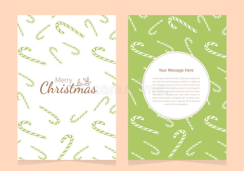 Christmas Greeting Card Set 04 Stock Vector - Illustration of design ...