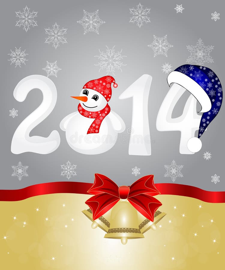 Greeting Cards with Red Bows. Stock Illustration - Illustration of ...