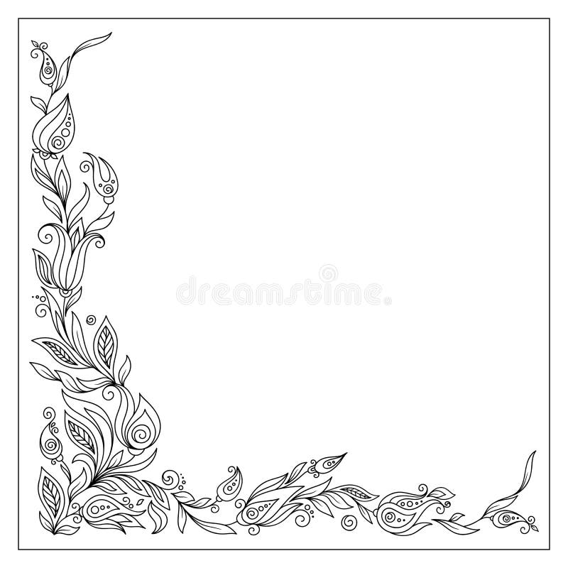 Greeting Frame Elements for Design. Vector Illustration Stock Vector ...