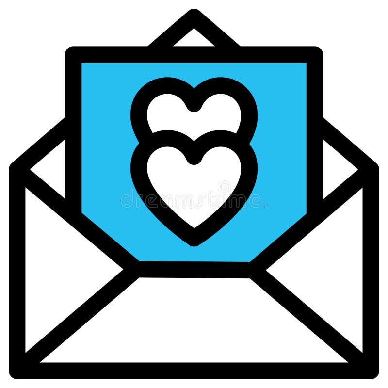 Greetings, Heart Fill Vector Icon Which Can Easily Modify or Edit Stock ...