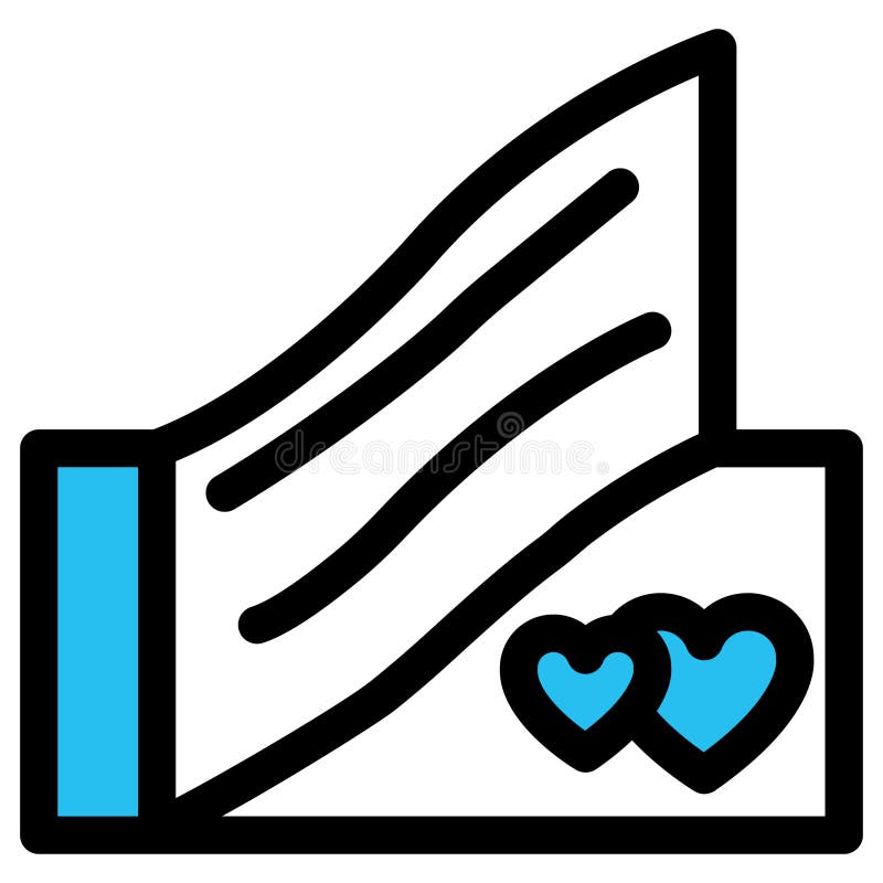Greetings, Heart Fill Vector Icon Which Can Easily Modify or Edit Stock ...
