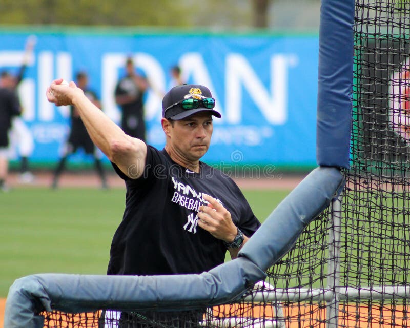 Greg Colbrunn, Charleston RiverDogs Coach Editorial Photo - Image of ...