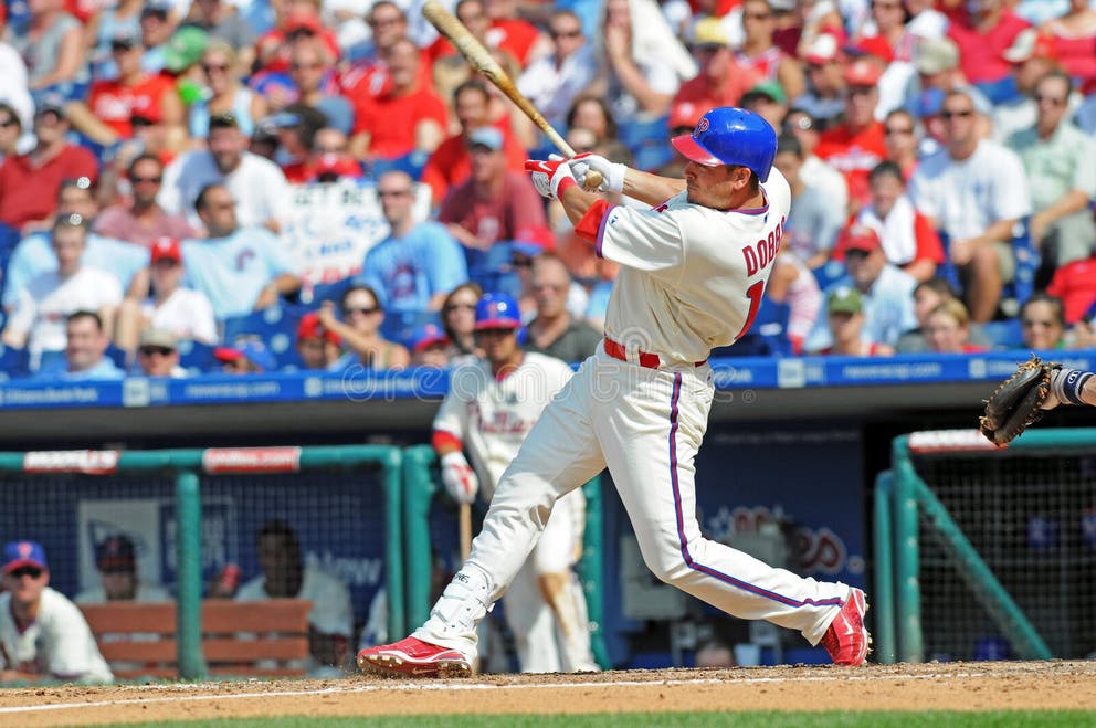 Greg Dobbs - Philadelphia Phillies Editorial Stock Photo - Image of ...