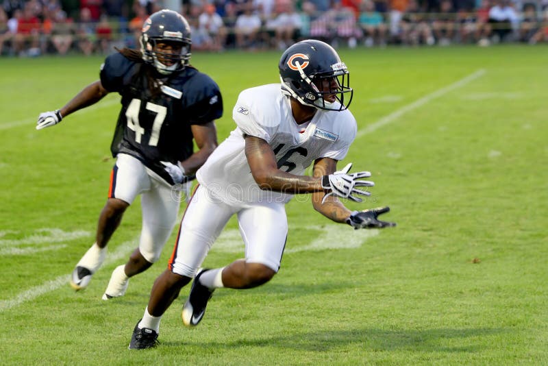 Greg Mathews, Chicago Bears Editorial Stock Image - Image of team, camp ...