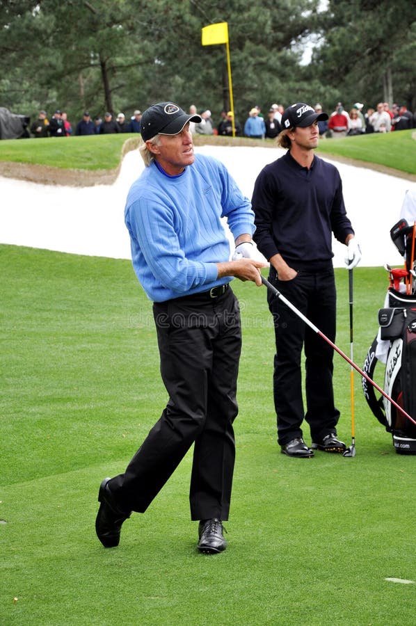 Greg Norman Adam Scott 2009 Masters Stock Photos - Free & Royalty-Free ...