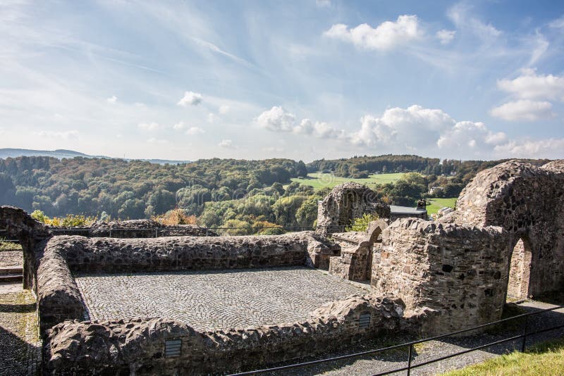 Greifenstein Best Preserved Castle Stock Photo - Image of hesse, castle ...