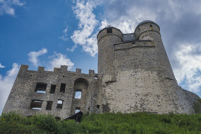Greifenstein Castle stock image. Image of tower, hesse - 390607683