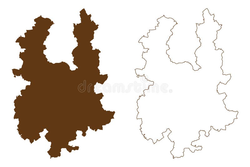 Greiz District Federal Republic of Germany, Rural District, Free State ...