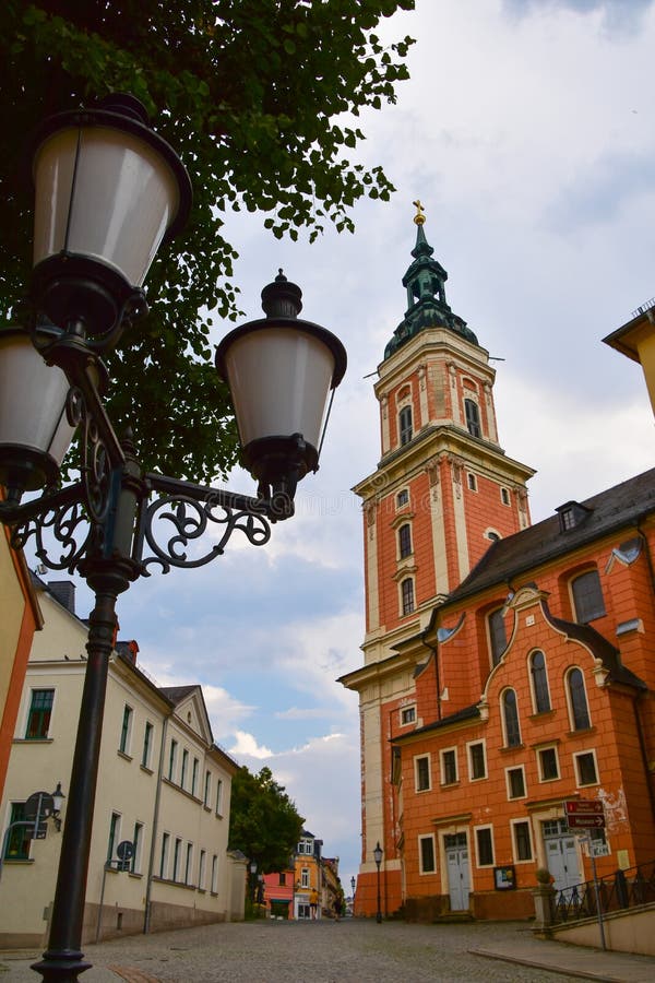 Greiz stock image. Image of suburb, hometown, hill, tree - 103161721