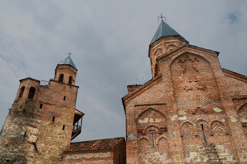 Gremi monastery, Georgia stock image. Image of massive - 75764999