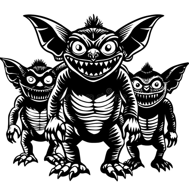 Gremlins Stock Illustrations – 138 Gremlins Stock Illustrations ...
