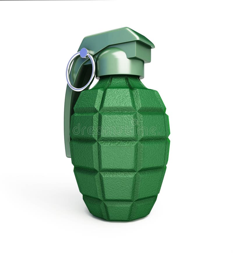 Grenade stock photo. Image of isolated, false, steel - 13088304