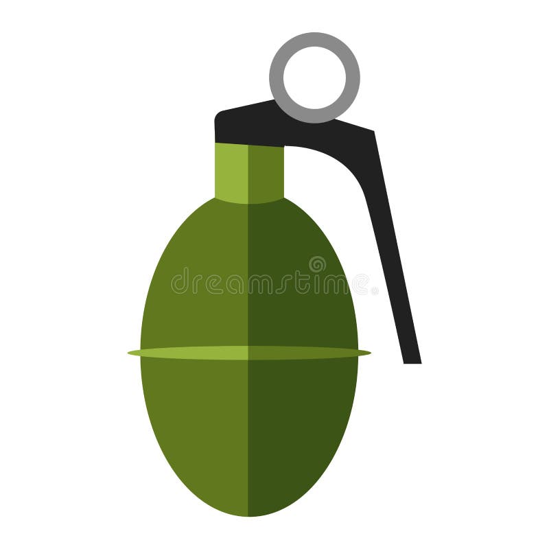 Grenade Bomb Explosion Weapons Vector. Stock Vector - Illustration of ...