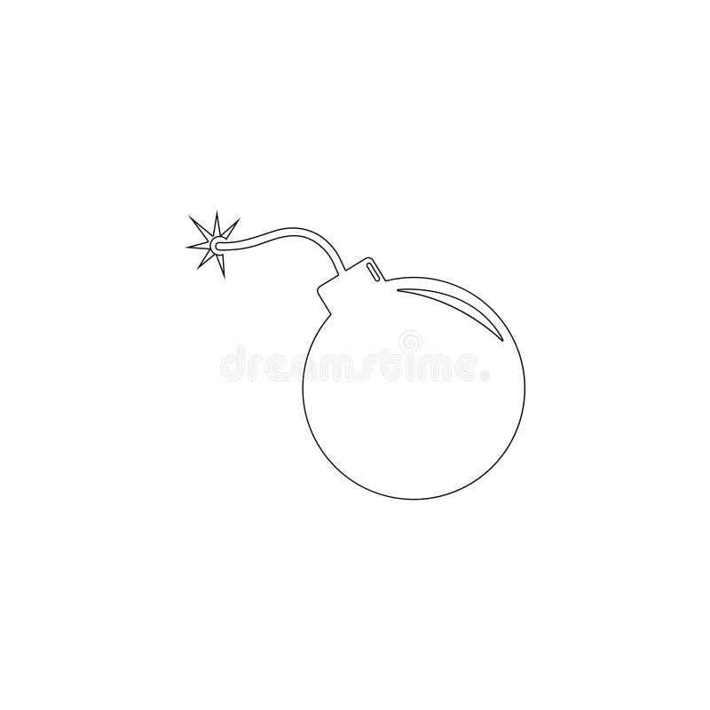 Exploding Hand Grenade stock illustration. Illustration of terror - 8453962