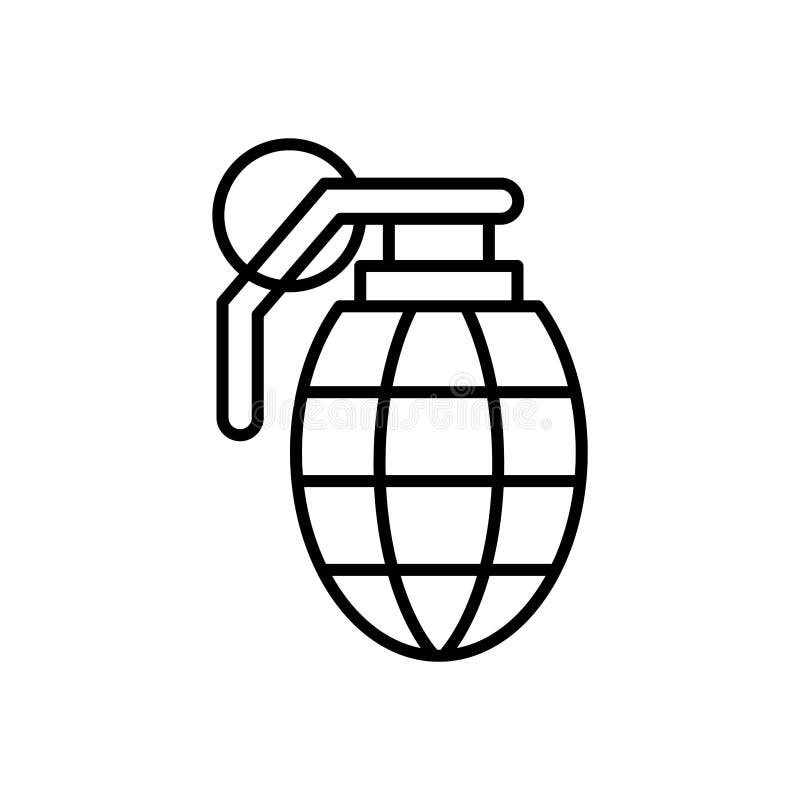 Grenade Icon Vector Design Templates Stock Vector - Illustration of ...