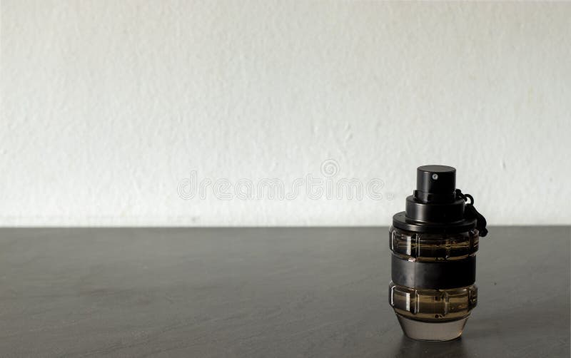 Grenade Shaped Perfume Bottle with Space for Text Stock Photo - Image ...
