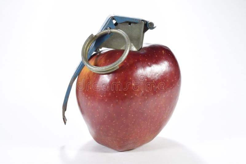 Explosive apple stock image. Image of fruit, tangy, explosive - 23354817
