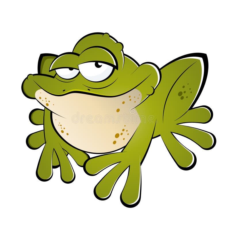 Crapaud De Dessin Animé