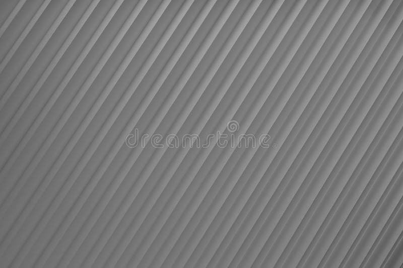 Grey Abstract Background of Diagonal Striped Rippled Pattern, Top View ...