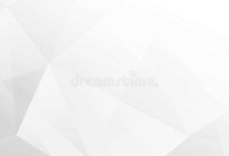 Grey Abstract Background Geometry Shine Stock Illustration ...