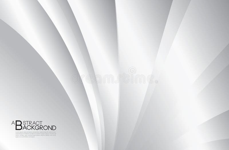 Grey Abstract Background Vector Illustration, Cover Design Template ...