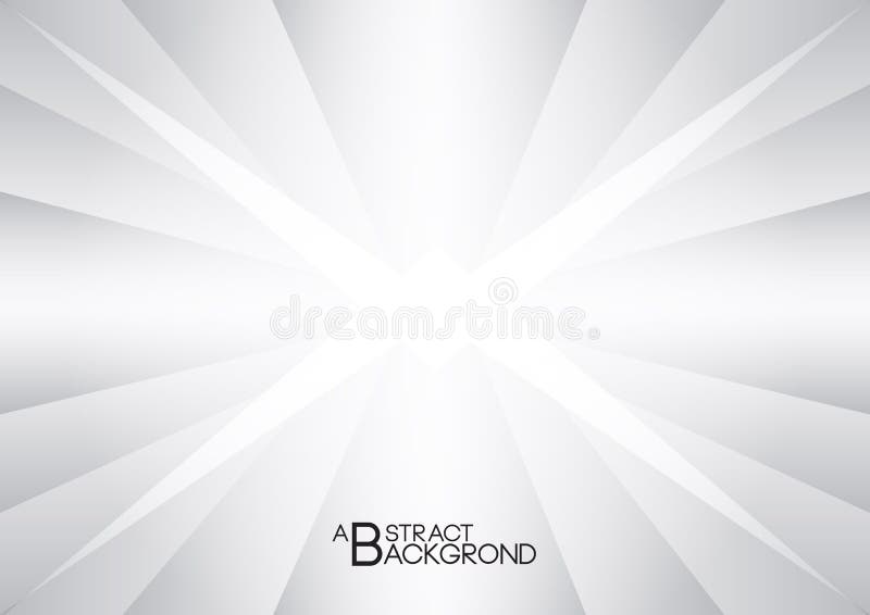 Grey Abstract Background Vector Illustration, White Cover Template ...