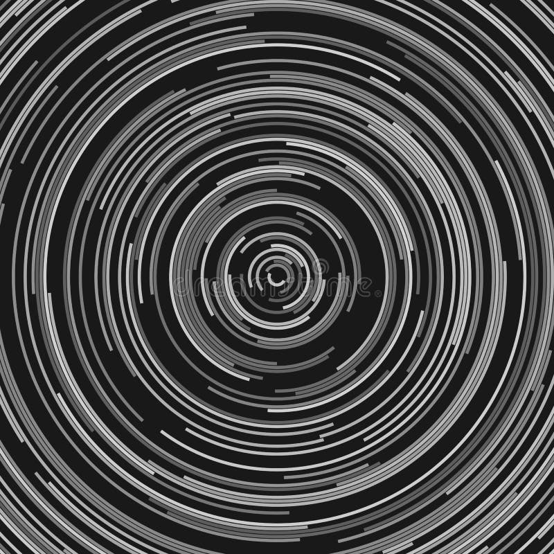 Grey Abstract Circular Background - Vector Graphic Design Stock Vector ...