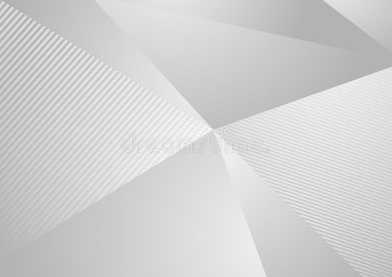 Grey Abstract Concept Polygonal Tech Background Stock Vector ...