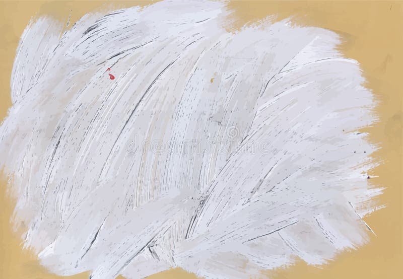 Grey Abstract Hand Painted Watercolor Daub Vector Illustration Stock ...