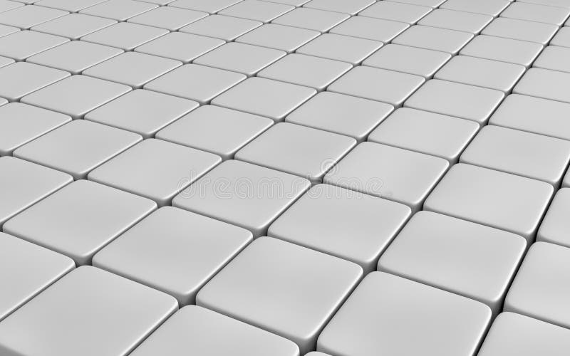 Grey Abstract Image of Cubes Background. 3d Render Stock Illustration ...
