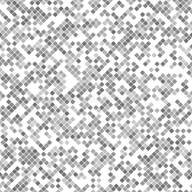 Grey Abstract Repeating Diagonal Square Pattern Background Design Stock
