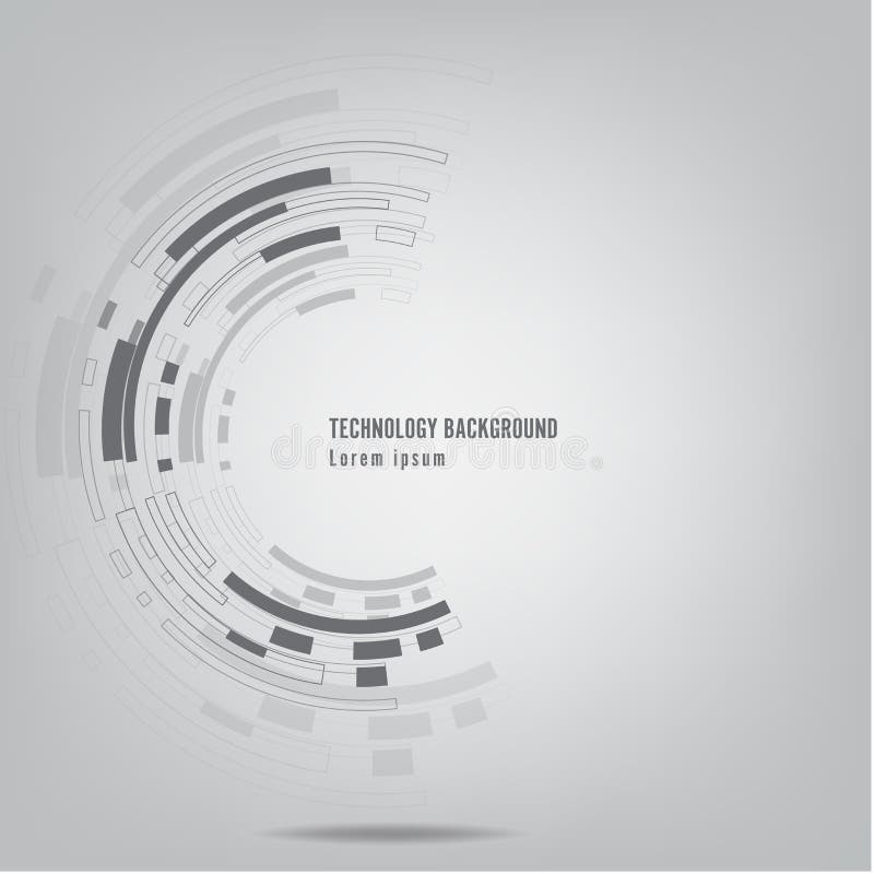 Grey Abstract Technology BackgroundÂ , Abstract Technology Shap Stock ...