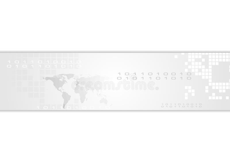 Grey Abstract Technology Banner Header Stock Vector - Illustration of ... Grey Abstract Technology Banner Header Stock Vector - Illustration of ...