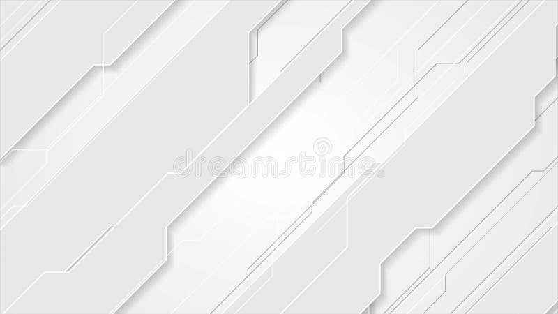 Grey Abstract Technology Geometric Motion Background Stock Video ...