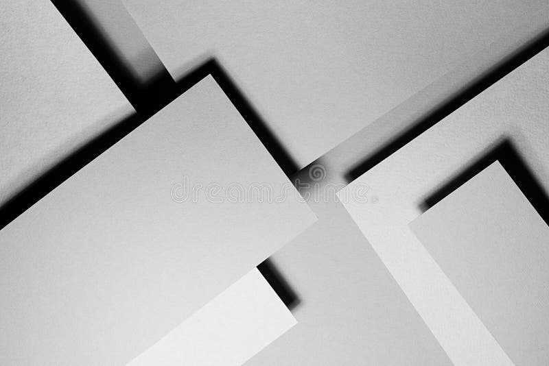 Grey Abstract Textured Geometric Relievo Stepped Background with Fly ...