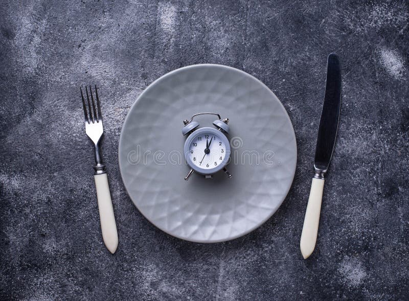Grey Alarm Clock in Empty Plate. Stock Image - Image of midday, alarm ... Grey Alarm Clock in Empty Plate. Stock Image - Image of midday, alarm ...